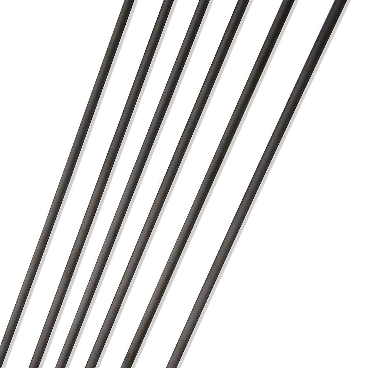 SHARROW 12 Pack 34" Archery Carbon Arrows Practice Hunting Arrows 500 Spine with 4 Inch Shield Real Turkey Feathers 100 Grain Removable Tips for Compound Recurve Bow (Arrows)