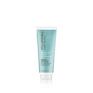 Paul Mitchell Clean Beauty Hydrate Conditioner, Intensely Nourishing Conditioner, Improves Manageability, For Dry Hair, 8.5 fl. oz.