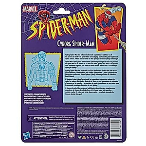 Marvel Legends Retro Vintage Collection 6" Figure Spider-Man & X-Men (Cyborg Spider-Man)