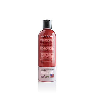 Bark2Basics Wild Berry Dog Shampoo, 16 oz - Naturally Derived, Unique Herbal Blend, For Dry Itchy Skin, Gentle, Moisturizing