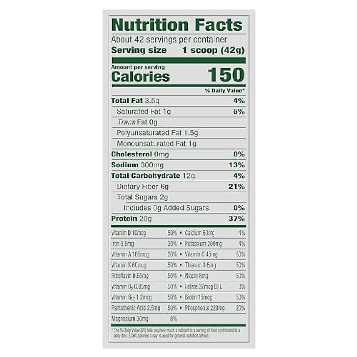 Vega Organic All-in-One Vegan Protein Powder, Chocolate - Superfood Ingredients, Vitamins for Immunity Support, Keto Friendly, Pea Protein for Women & Men, 61.8 Oz (Packaging May Vary)