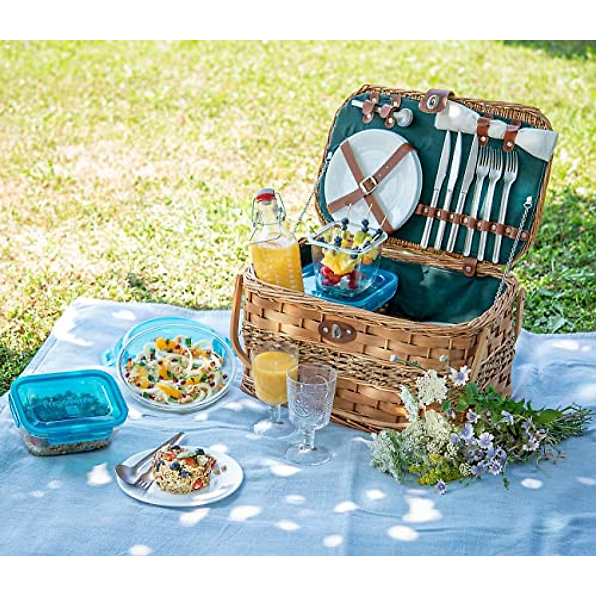 Bormioli Rocco Frigoverre Evolution Collection - 4.75-Inch Square Container - 42cl (14.25 oz.) - Grey