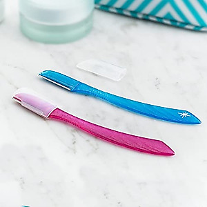 Schick Hydro Silk Touch-Up Dermaplaning Tool, 3 Count | Eyebrow Razor, Face Razors for Women, Face Shaver, Dermaplane