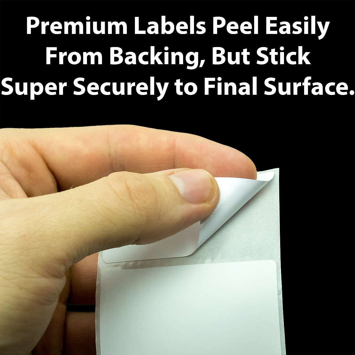 Premium, Extra Sticky 2.25x1.25in Direct Thermal Label 12 Pk. Bulk (12,000) Perforated Top Coated, Self Adhesive Stickers for FNSKU Barcode. Zebra Printer Compatible. Packaging and Shipping Supplies