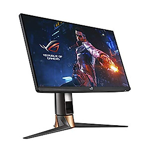 ASUS ROG Swift 360Hz PG259QNR 24.5” HDR Gaming Monitor, 1080P Full HD, Fast IPS, 1ms, G-SYNC, ULMB, NVIDIA Reflex Latency Analyzer, HDMI DisplayPort USB, Desk Mount Kit, VESA Wall Mountable, HDR10