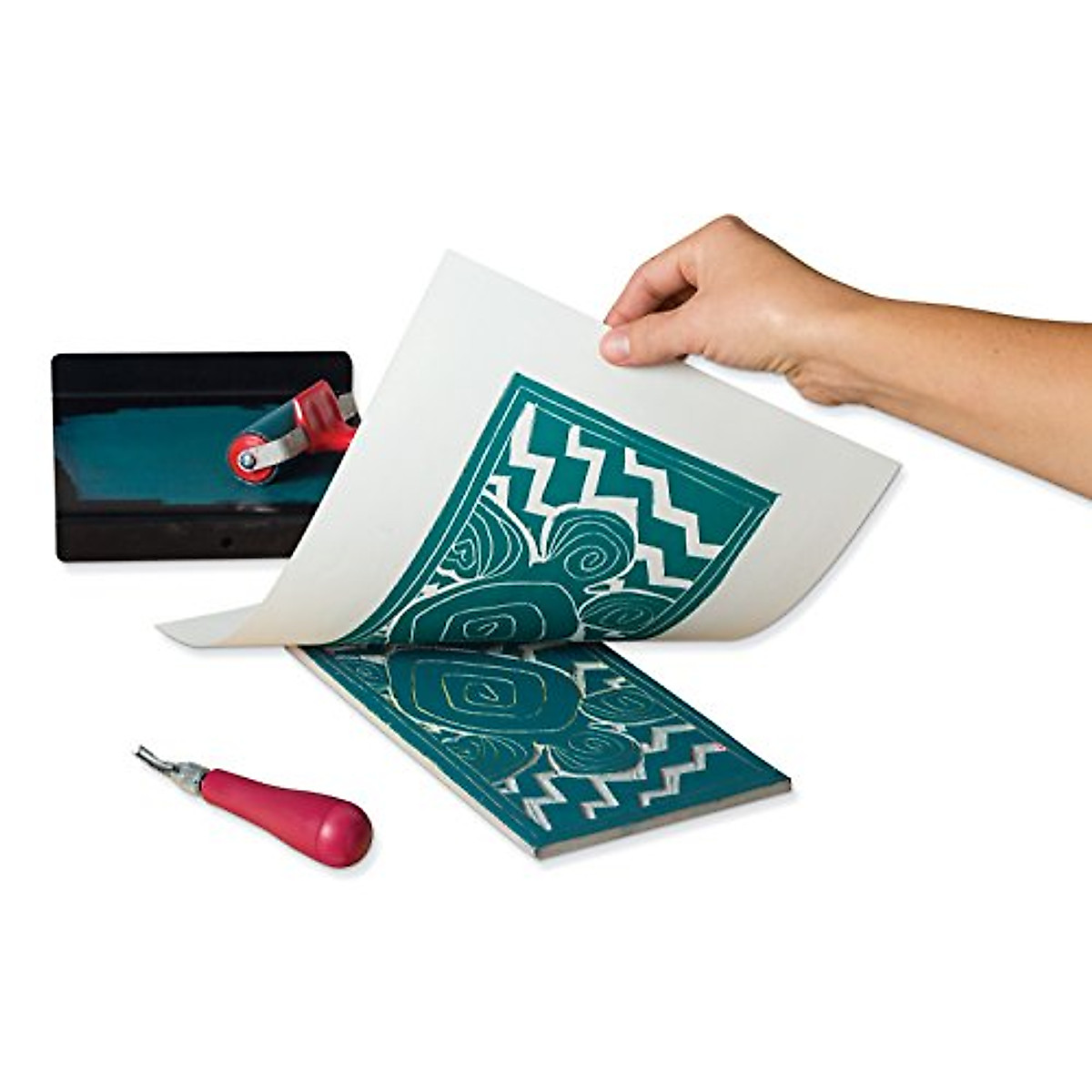 Ucreate Printmaking Paper, 9"x12", White, 100 Sheet, P9001