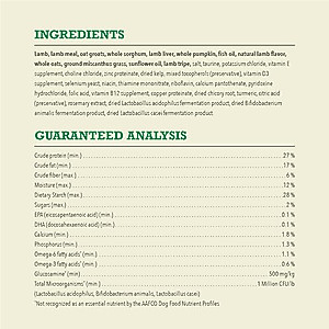 ACANA Wholesome Grains Dry Dog Food, Lamb & Pumpkin Recipe, 22.5lb