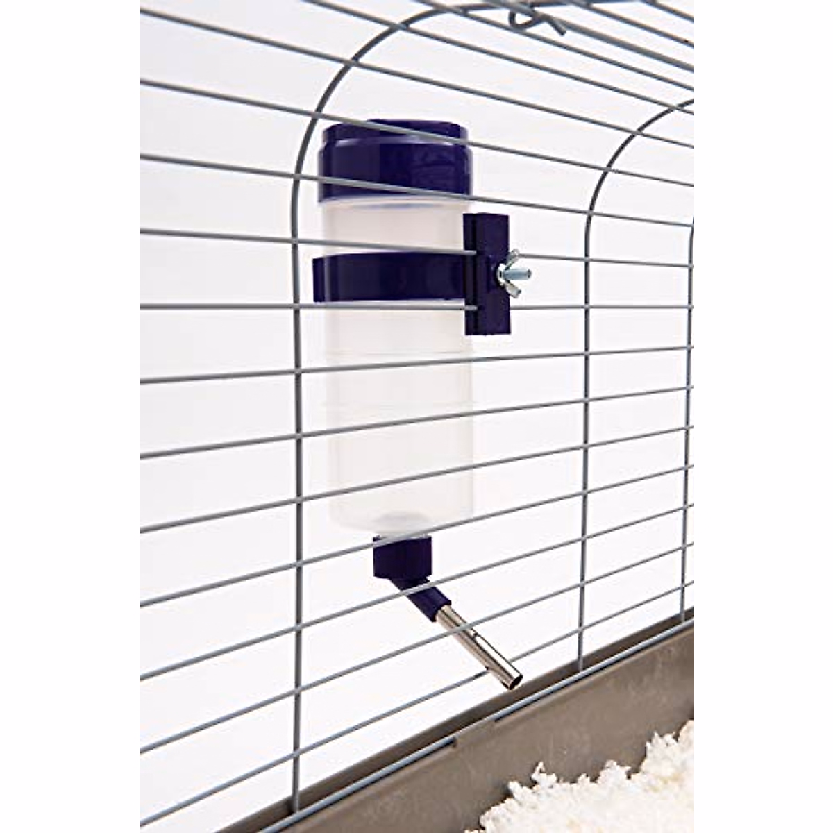 Lixit Lever Valve Top Fill No Drip Water Bottles for Rabbits, Chinchillas, Ferrets, Guinea Pigs and Adult Rats (32oz)