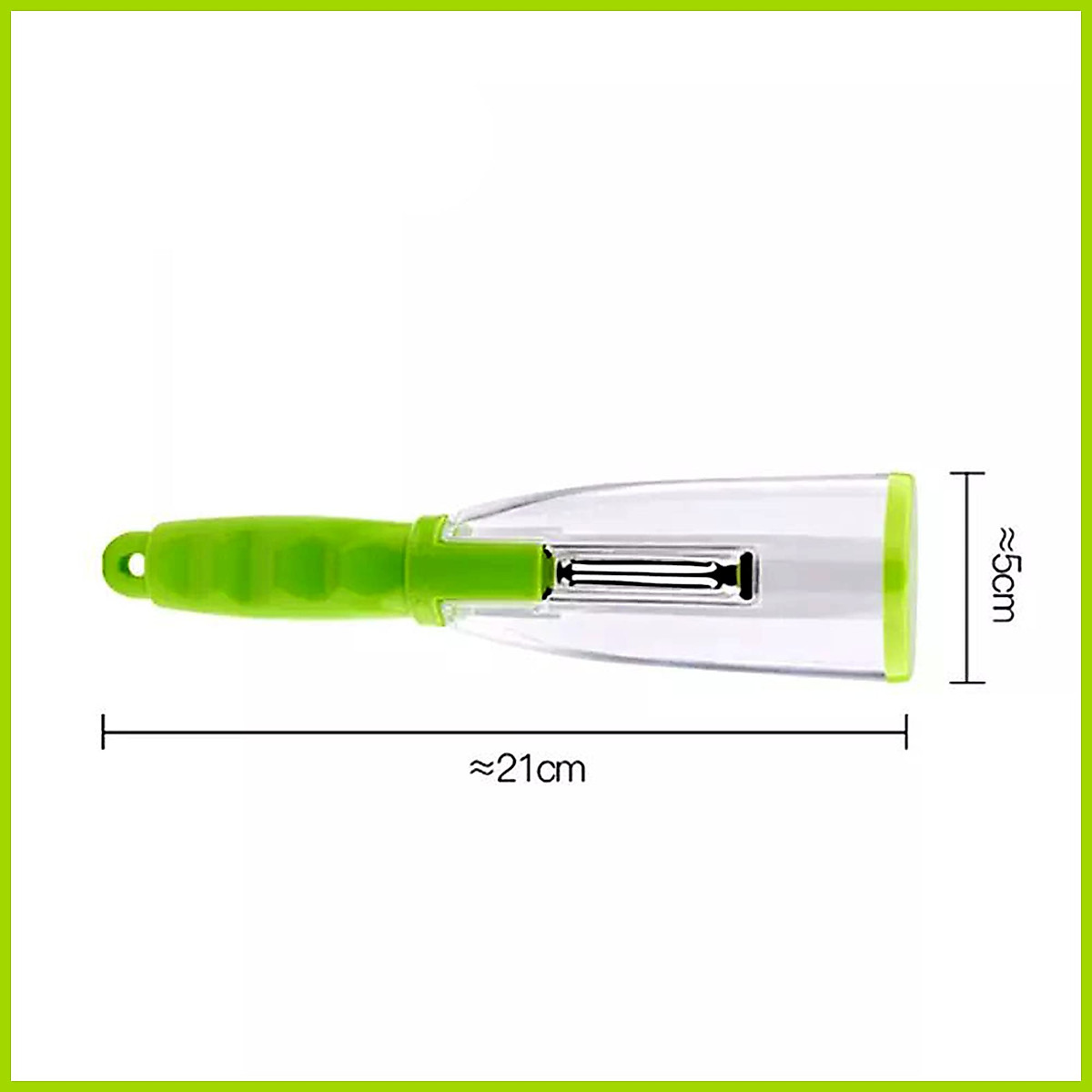 Fruit Vegetable peeler 3 In 1 with storage box peeling knife Multifunctional stainless steel household peeler for fruit and vegetable