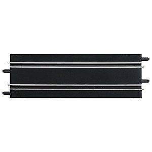 Carrera GO!!! 61602 Straight Track Expansion Accessory Pack - includes Two 13.46” Pieces - For Use With 1:43 Scale GO!!! Slot Car Racetrack Systems