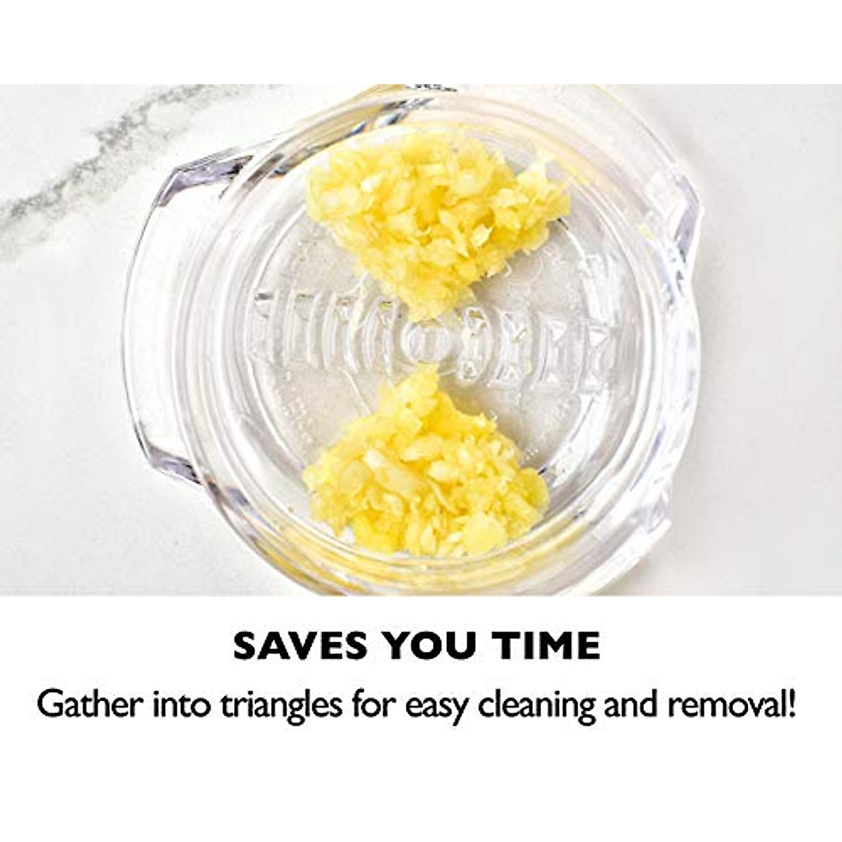 Ginger Twister 3rd Gen - For Garlic / Herb / Nuts, Garlic Press Kitchen Mincer and Grinder, Easy to Clean! (Clear) by NexTrend