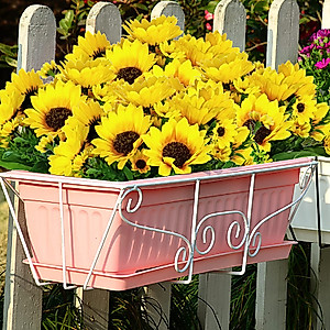 QIANYUN Sunflower Artificial Flowers,10PCS Small Daisy Small Wild Flower,Realistic Silk Sunflower for Party Bouquet Arrangement Home Desktop Wedding Decor Home Garden Decoration (Style A)