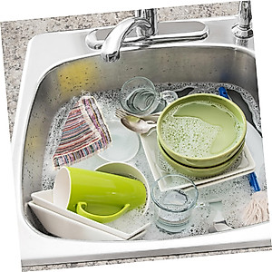 Cabilock 10pcs Baby Washcloths Natural Cotton Dish Towels Reusable Square Cleaning Cloths Absorbent Soft Hand Towels for Kitchen Bathroom 30X30CM (Random Color)