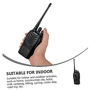 Gatuida 1set Walkie Talkie Intercom Rechargeable for Adults Walkie Talkie Hiking Handheld Interphone 2 Way Walkie Talkie Caregiver Pager Portable Walkie-Talkie