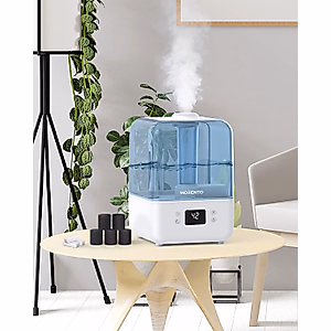 MORENTO Ultrasonic Cool Mist Humidifier Replacement Filters 10 Pack and Aroma Pads 10 Pack, Compatible with MR4102 and OYRGCIK Humidifiers