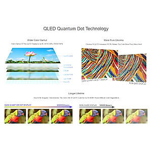 waveshare 9inch QLED Quantum Dot Display Compatible with Raspberry Pi 4B/3B+/3A+/2B/B+/A+/Zero/Zero W/WH/Zero 2W CM3+/4 Capacitive Touch 1280×720 Resolution Supports Jetson Nano/Windows