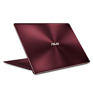 ASUS ZenBook S UX391UA-XB71-R Ultra-thin and light 13.3-inch Full HD Laptop, Intel Core i7-8550U, 8GB RAM, 256GB M.2 SSD, Windows 10 Pro, FP Sensor, Thunderbolt, Burgundy Red