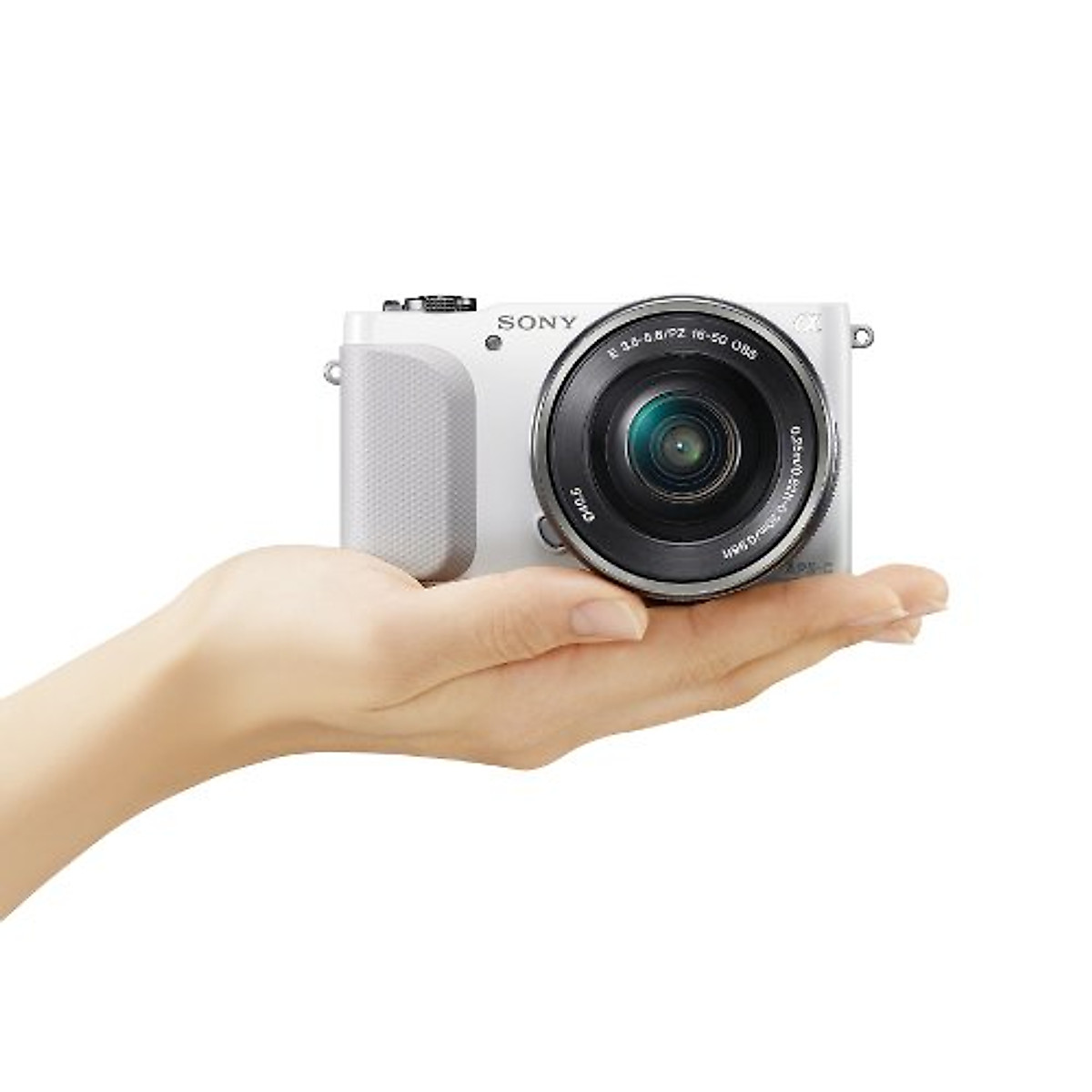 Sony NEX-3NL/W Mirrorless Digital Camera Kit (White)