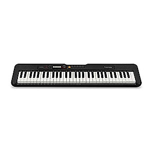 Casio Casiotone, 61-Key Portable Keyboard with USB, Black (CT-S200BK)