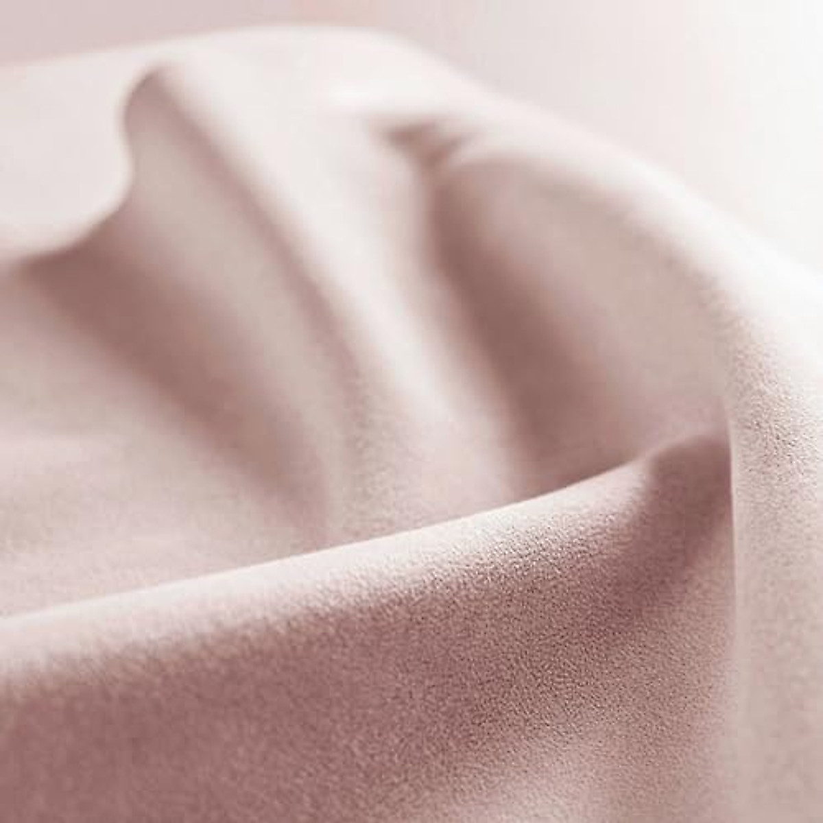 Otlsh Wavy Floor Mirror, 63" x 24" Full Length Mirror with Stand, Irregular Wavy Mirror, Wave Pattern, Flannel, Standing Mirror, Large Wall Mirror, Freestanding, Pink