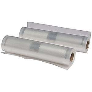 NESCO Vacuum Sealer Bags 8" x 20", Use for Sous Vide or Meal Prep, BPA Free, Dishwasher Safe, Tear Resistant, Safe to Microwave, Boil, or Freeze