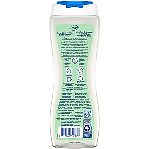 Dial Clean + Gentle Body Wash, Aloe Scent, 16 Fl Oz (Pack of 6)