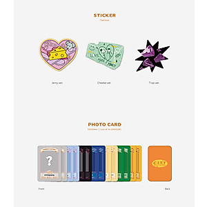 RBW Entertainment MAMAMOO MOONBYUL - C.I.T.T(Cheese in the Trap) 2nd Single Album K-pop Sealed (Trap ver.), 142 x 124 x 10 mm