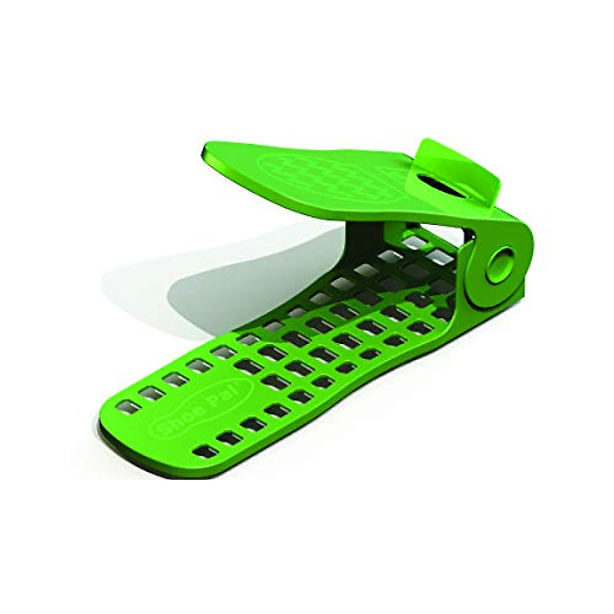 shoe pal Shoe Organizer, 4 Adjustable Heights Space Saver, Large Ventilated Base, High Heels Secure Docking and Backstop, 4 colors set, Made in USA