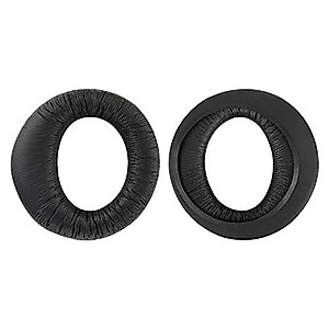 Geekria QuickFit Leatherette Replacement Ear Pads for Sony MDR-RF6000, RF6500, RF7000, RF7100, MDR-DS6000, DS6500, DS7000, DS7100, XD150, XD200 Headphones Earpads, Repair Parts (Black)