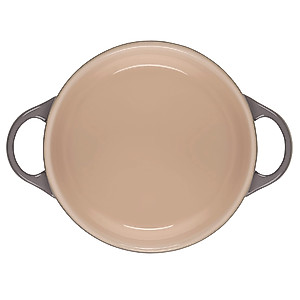 Le Creuset Stoneware Mini Round Cocotte, 14 oz., Oyster