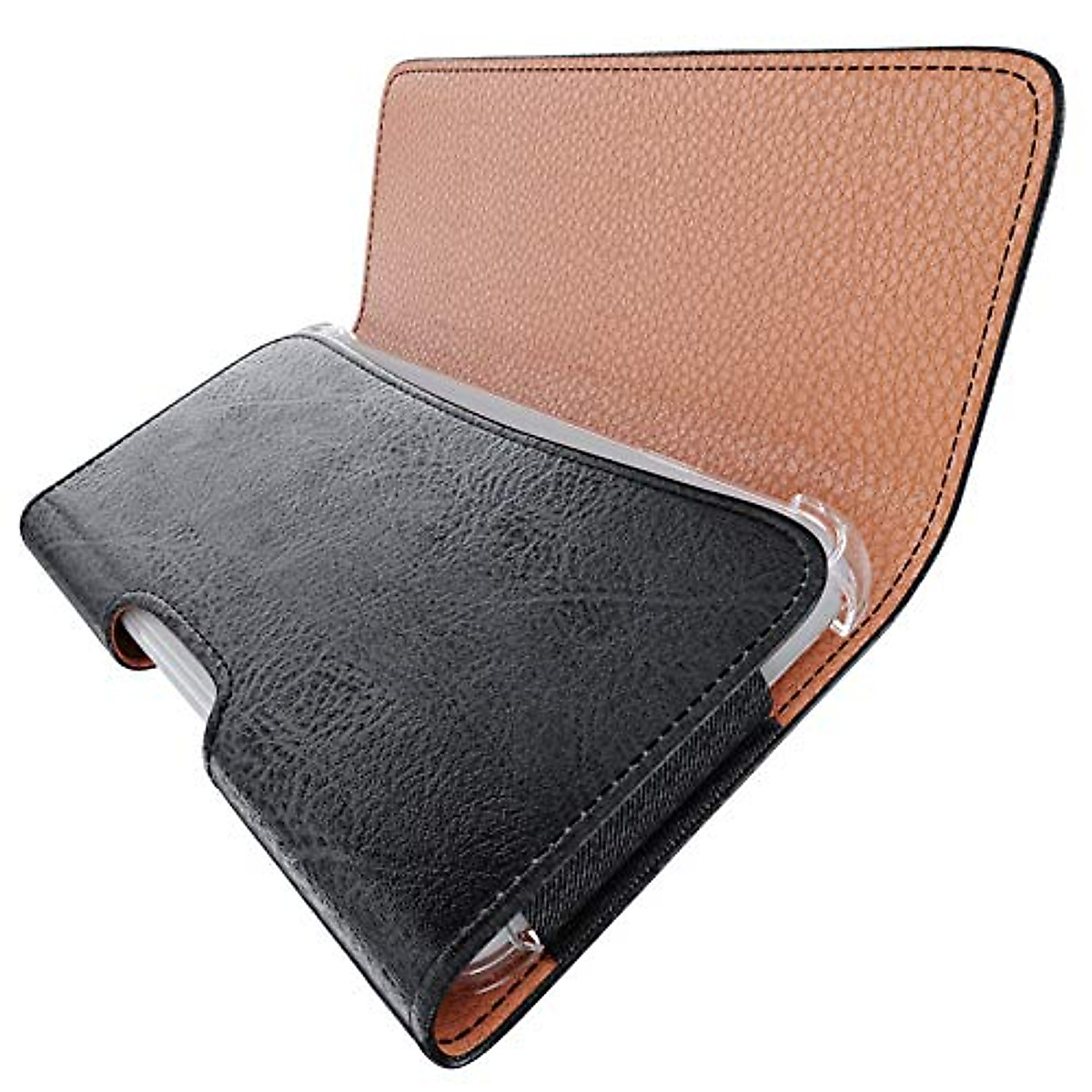 Bomea Holster for iPhone 14 Plus, 14 Pro Max, 13 Pro Max, 12 Pro Max, 11 Pro Max, Xs Max, 8 Plus, Cell Phone Belt Holder Case with Belt Clip Pouch Cover (Fits Large iPhone with Otterbox Commuter Case)