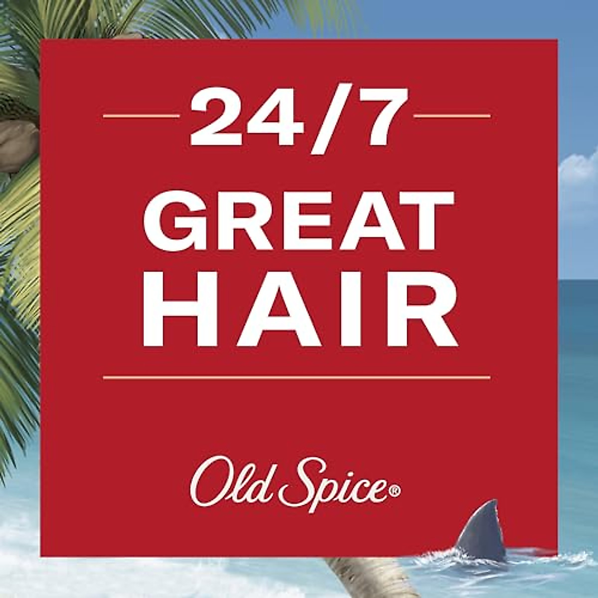 Old Spice Hair Styling Fiji Pomade for Men Flexible Hold Low Shine, 2.22 oz