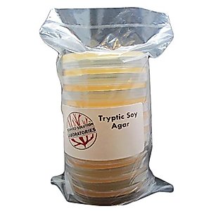 Tryptic Soy Agar (TSA) Prepared - 10, 100 Millimeter Plates