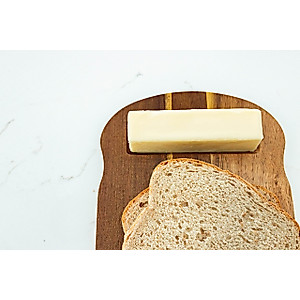 Butter Board, Beautiful Butter Dish, Double Sided, Jam Board, Candy Board, Breakfast Tray with Egg Holder. Family Friendly with New Easy-to-Clean Design.