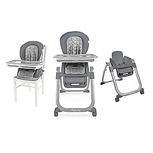 Ingenuity SmartServe 4-in-1 High Chair with Swing Out Tray – Connolly – High Chair, Toddler Chair, and Booster
