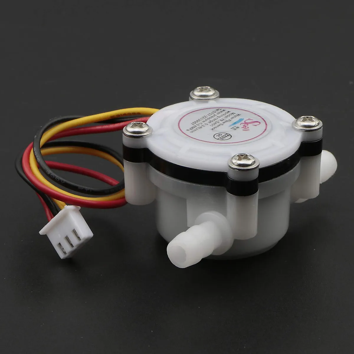 Pxyelec 1Pcs G1/4" Quick Connect Water Flow Sensor Hall Effect Switch Meter Flowmeter Counter Meter Connect Hose 0.3-6L/min