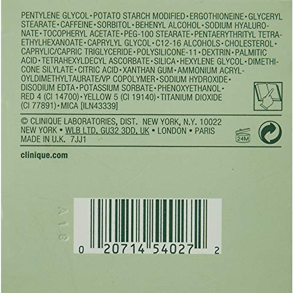 Repairwear Uplifting SPF 15 Firming Cream - Dry Combination To Oily Skin by Clinique for Unisex