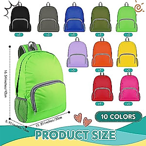 Silkfly 50 Pcs 17 Inch School Backpack for Kids Classic Durable Lightweight Bookbag Book Bag School Supplies with Adjustable Padded Shoulder Straps and Front Pocket for Girls Boys