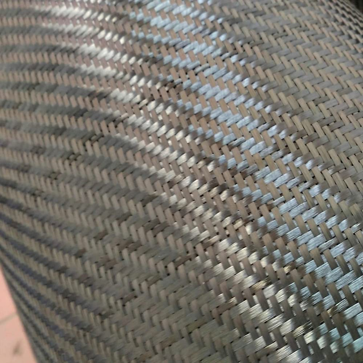 50X100CM 3K 200G Real Carbon Fiber Cloth Carbon Fabric Stretch Plain Twill Carbon Fabric Car Modified Carbon Fiber Cloth (50CMX100CM, A:Twill)