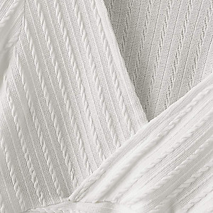 ZAFUL Women's Cross Wrap Ruched Plunge Deep V Neck Long Sleeve T Shirt Top