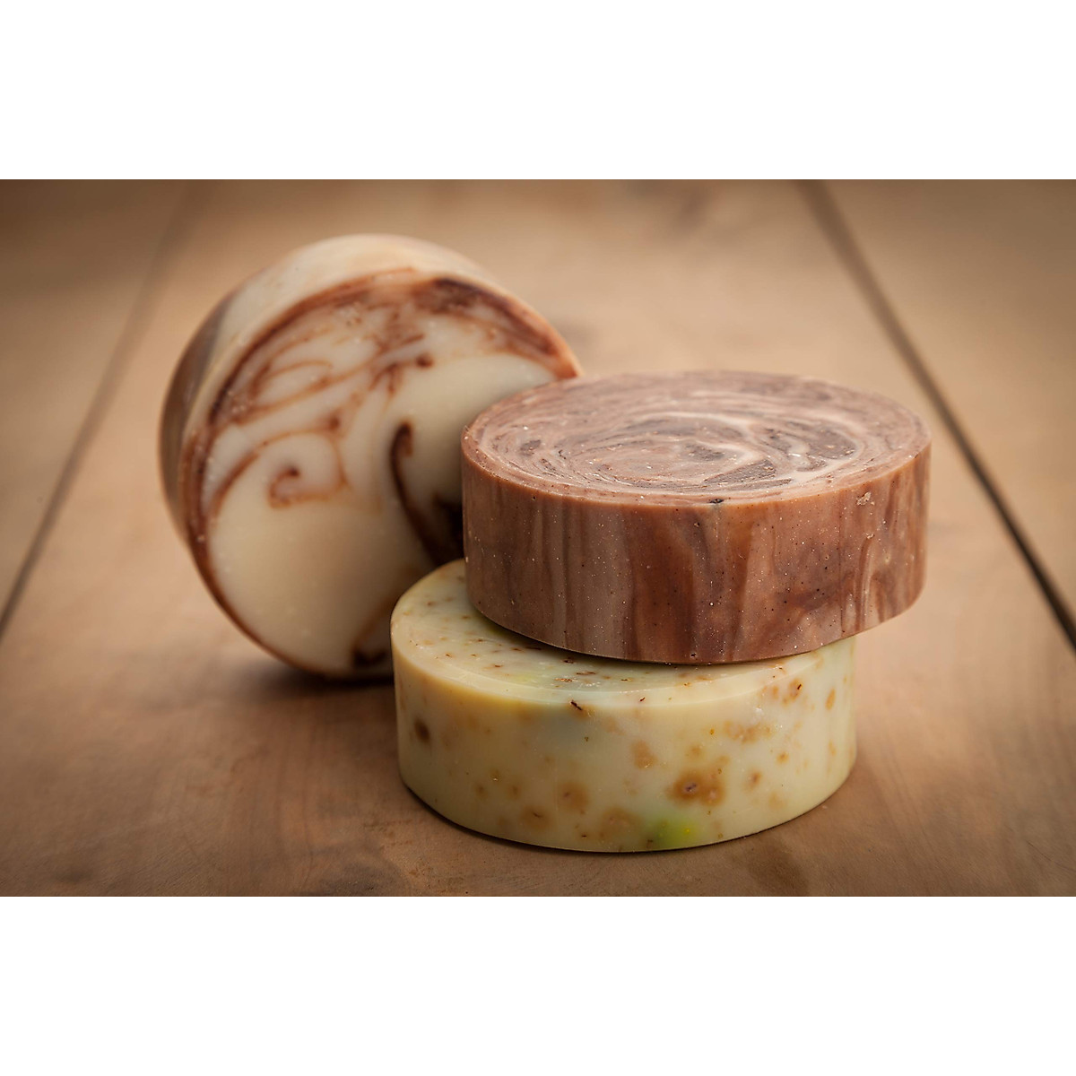 Crafters Elements Loofah Soap Kit Mold Includes - 12 Loofah Slices and Blue Mold Shaving Shave Disk Lotion Shampoo Bar 12 Cavity 4oz Bars Resin Mold Bar Soap Making Kit