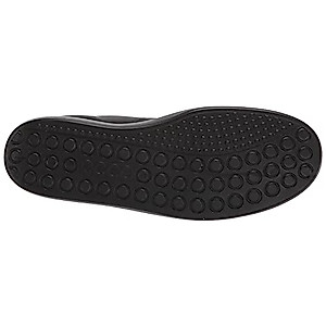 ECCO Women's Soft Classic Sneaker, Black, 9-9.5