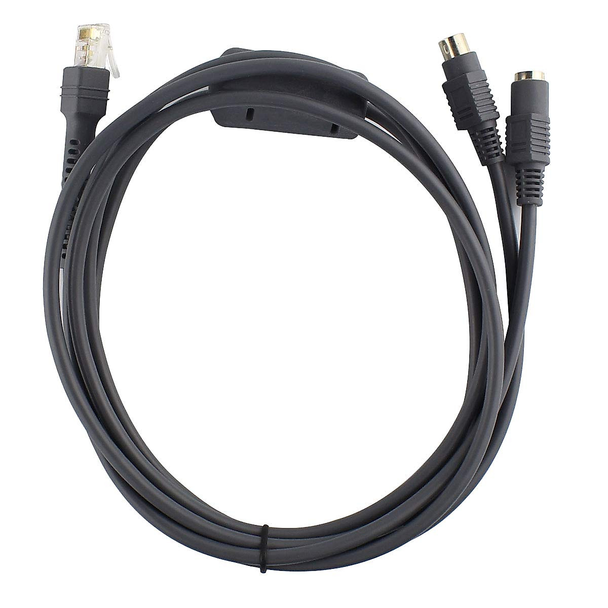 CBA-K01-S07PAR PS2 Keyboard Wedge Cable for Motorola Symbol LS2208 DS4278 6FT Straight