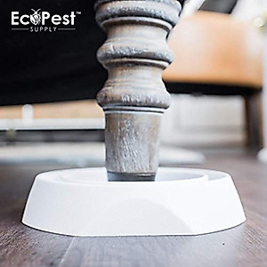 Bed Bug Interceptors - Combo Pack (White) | Bed Bug Blocker (Pro) and Bed Bug Blocker (XL) Interceptor Traps - Packs of 4 | Monitor, Detector, and Trap for Bed Bugs