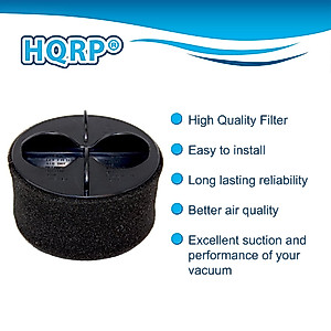 HQRP Filter Kit compatible with Bissell CleanView Helix Vacuum 95P1, 82H1, 82H1H, 82H1M, 82H1R, 82H1T Cleaner