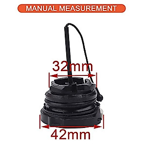 Hipa Fuel Cap Oil Cap for STHIL MS210 MS230 MS240 MS250 MS250C MS260 MS340 MS360 MS360C MS200 MS192T 021 023 024 025 026 034 036 Chainsaw Replace 0000-350-0525
