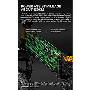 Bezior Electric Bike XF200 for Adults, Foldable 20" x 4.0 Fat Tire Electric Bicycle, 1000w Motor 48V 15Ah Removable Lithium Battery (Black & Yellow)