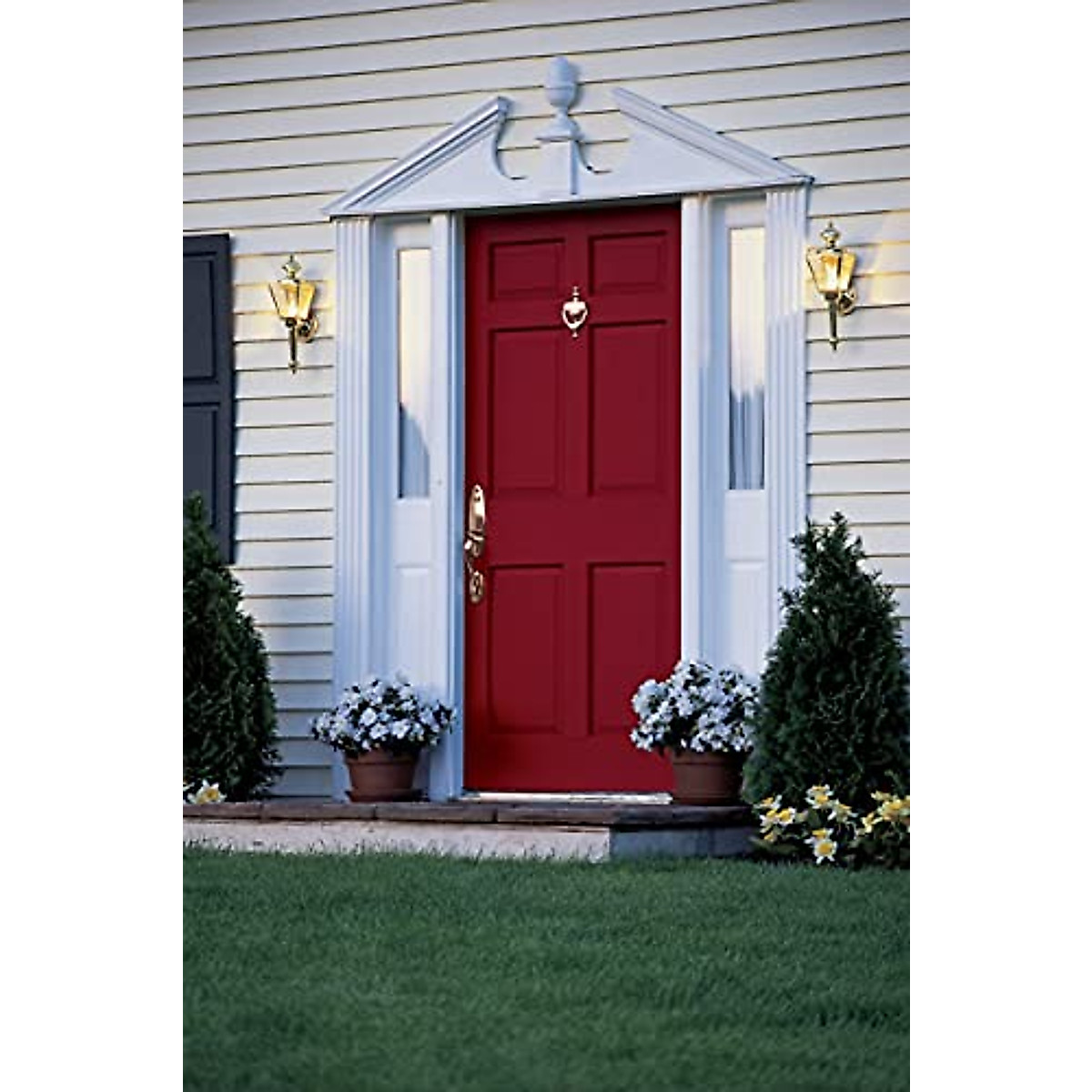Rust-Oleum Stops Rust Front 238314 Enamel Door Paint, Cranberry, 1-Quart, 32 Fl Oz (Pack of 1), 11