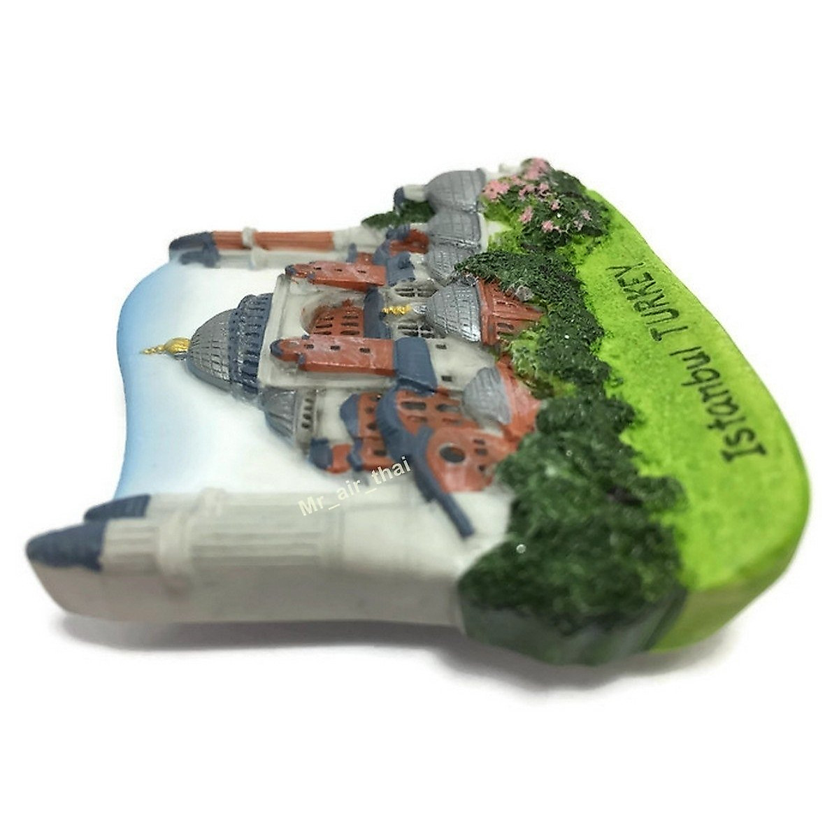 WitnyStore Tiny Hagia Sophia in Istanbul, Turkey Türkiye Western Asia Tourist Attractions Resin Refrigerator Magnet Traveler Souvenir Gift Memento 3D Fridge Magnets