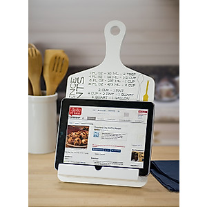 Boston Warehouse Tablet Holder and Cookbook Stand Cooking Measurements, 17x8.9